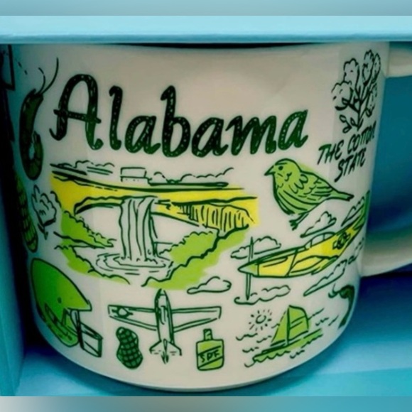 Starbucks | Kitchen | Starbucks Alabama Retired 28 You Are Here Mug ...